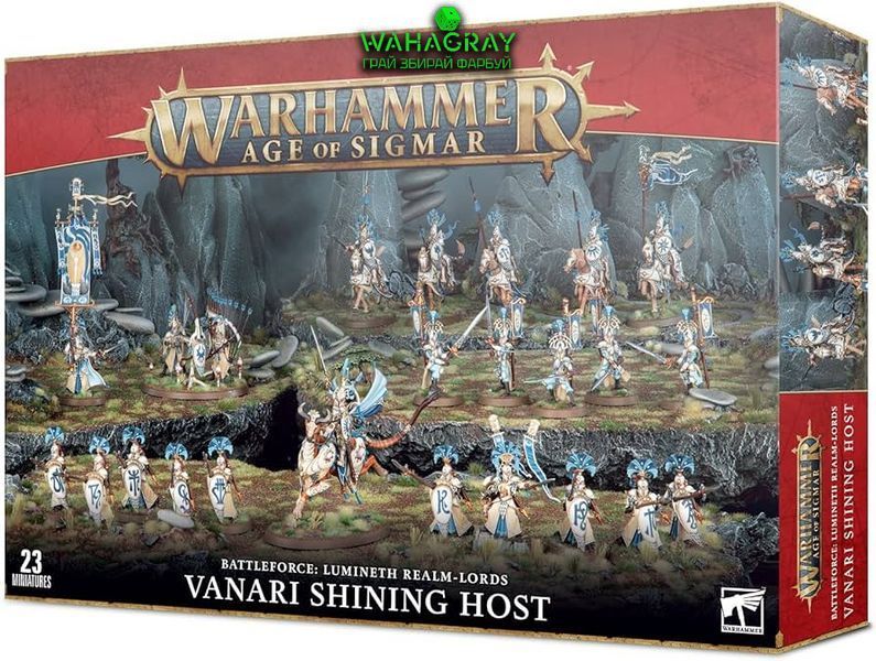 Набор миниатюр BATTLEFORCE: LUMINETH REALM-LORDS - VANARI SHINING HOST ...