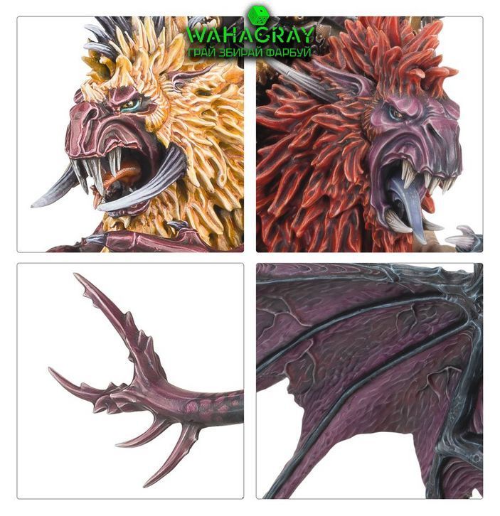 Мініатюра THE OLD WORLD: WARRIORS OF CHAOS - LORD ON MANTICORE ⭐ купити ...