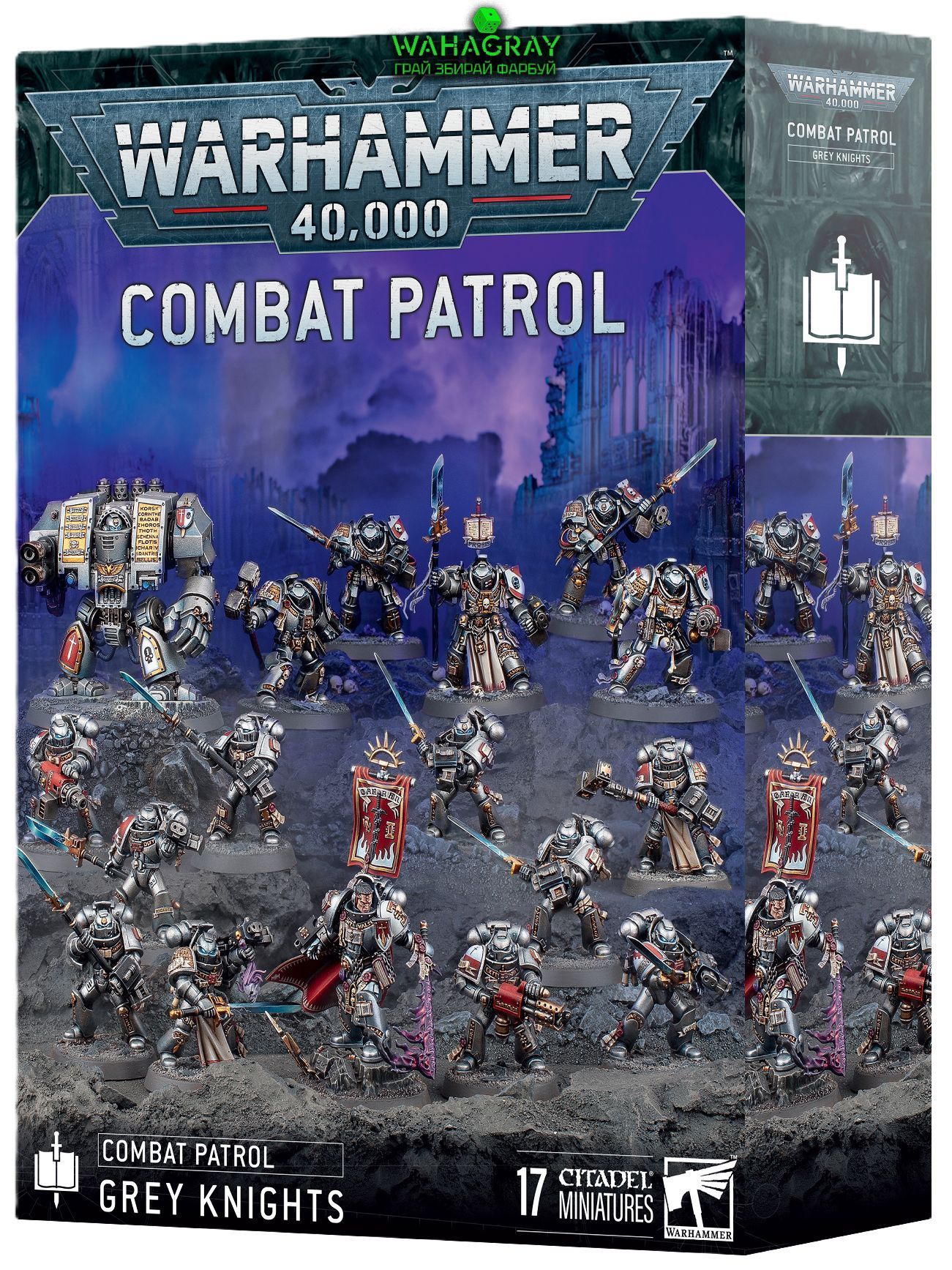 Набор миниатюр WARHAMMER 40000: COMBAT PATROL - GREY KNIGHTS ⭐ купить ...